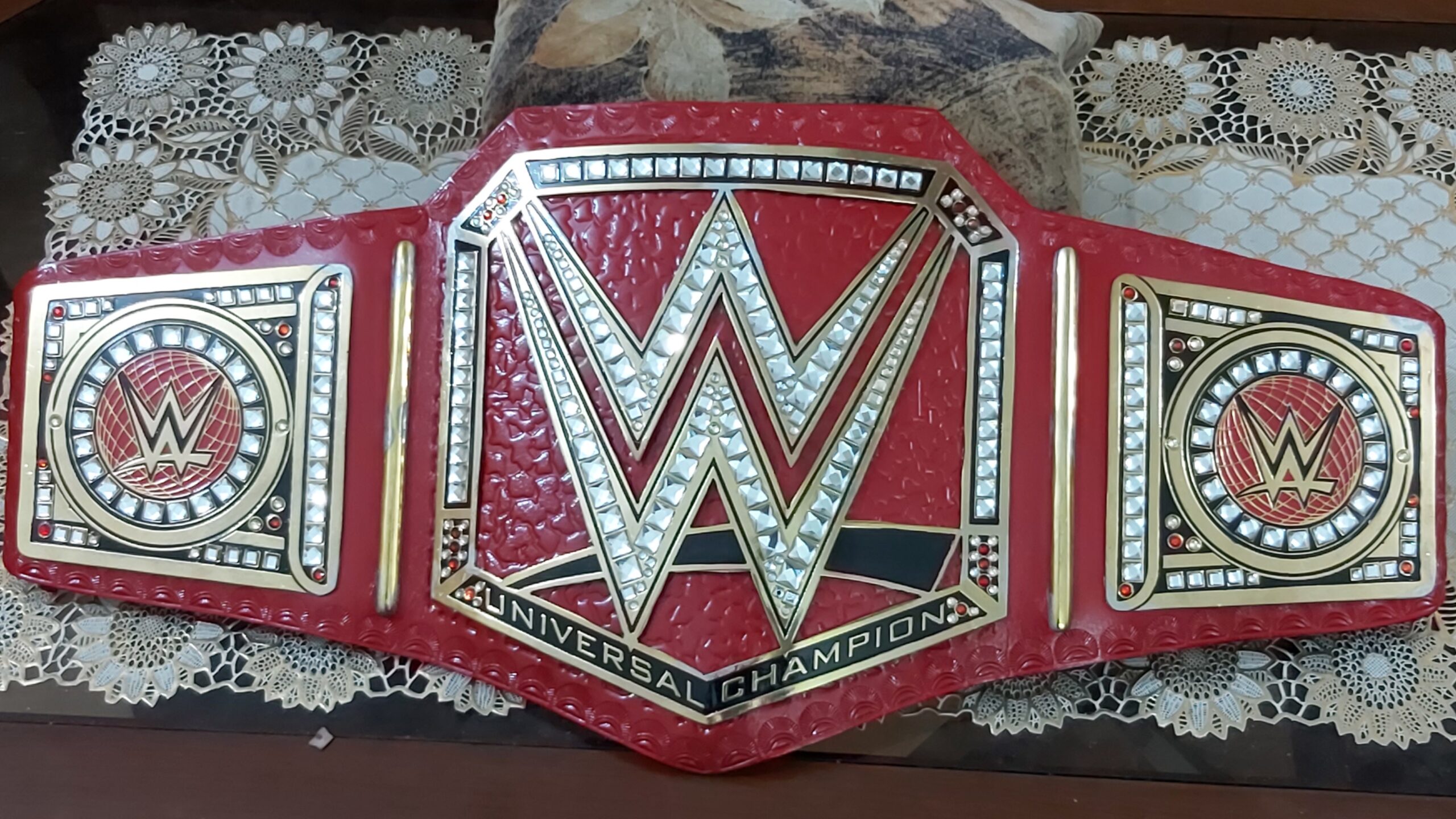 WWE Universal Championship Title Belt (RED) – NoorBelts