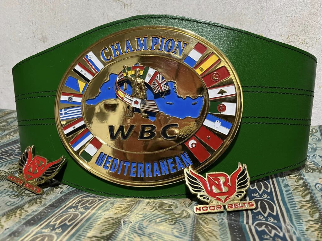 WBC Mediterranean Title Belt Replica – NoorBelts