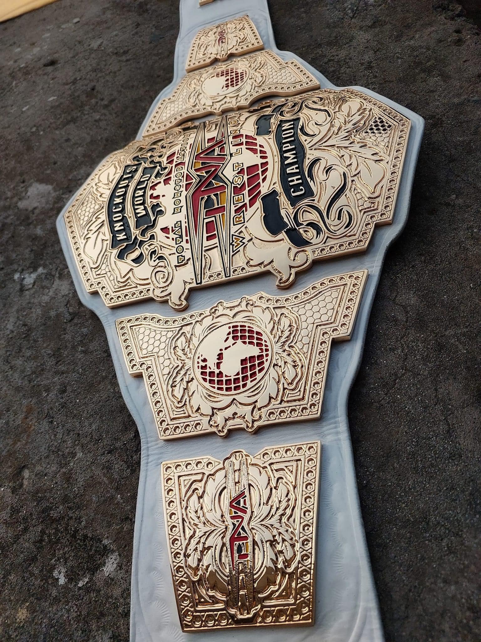 TNA Knockout World Championship Title Belt – NoorBelts