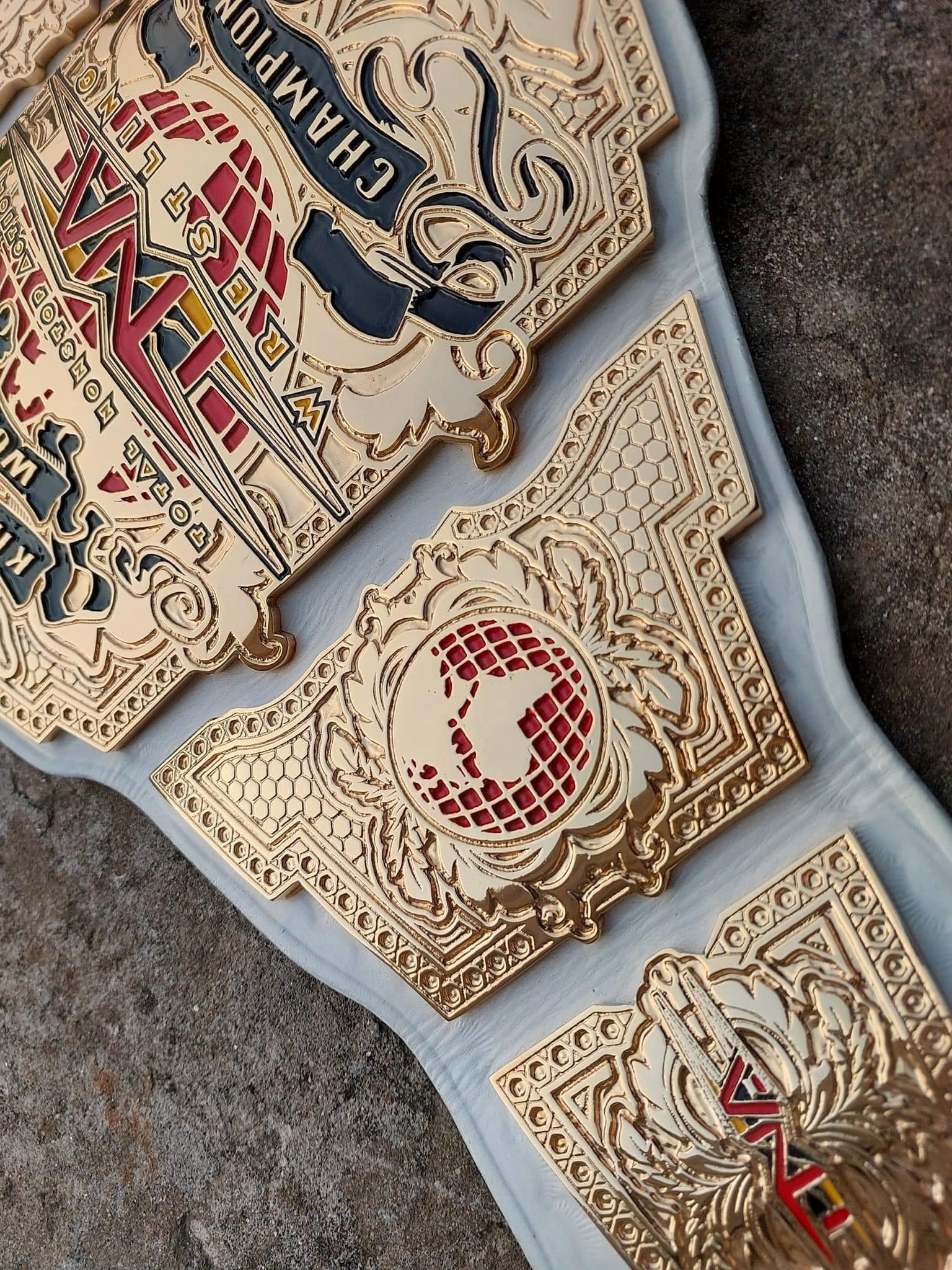 TNA Knockout World Championship Title Belt – NoorBelts